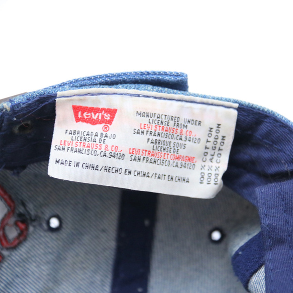 Levi's | Accessories | Rare 8s Vintage Levi Strauss Levis Denim Cap ...